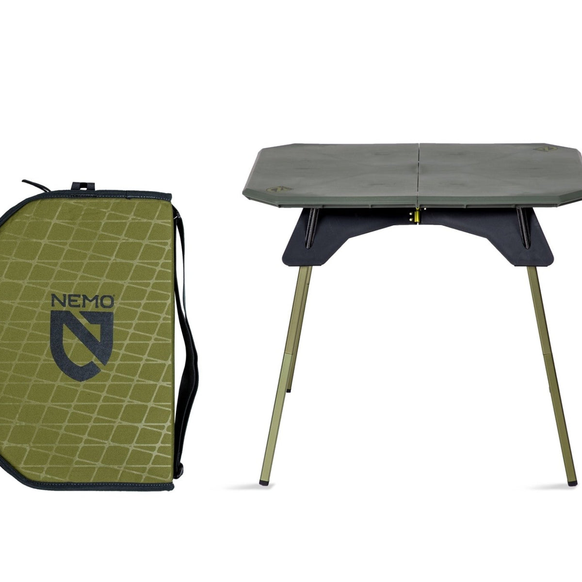 Nemo Moonlander Dual-Height Table - ultraleichter Camping-Falttisch ...